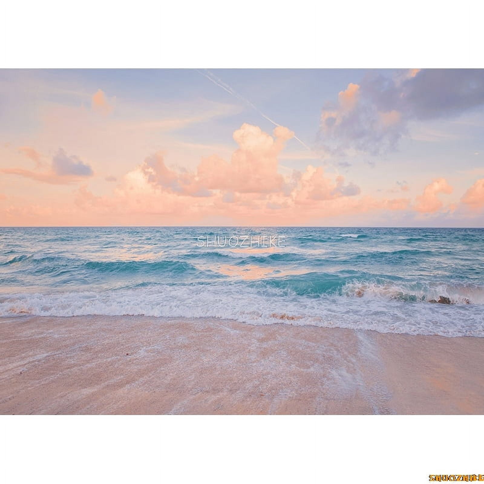 Tropical Beach Natural Landscape Photography Backdrops Landscape Blue ...