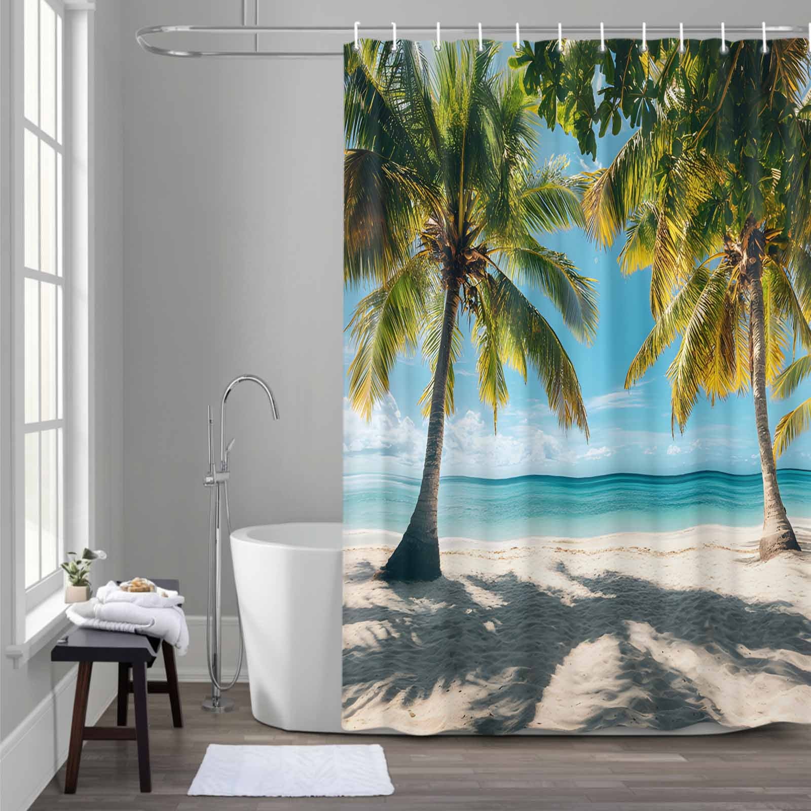 Shower Curtain Palm Trees