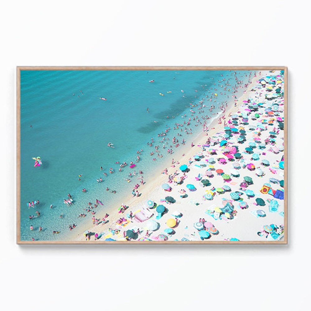 Tropical Beach Wall Art, Aerial Beach Print, Coastal Poster, Beach ...