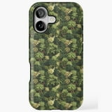 Tropical Bliss Palm Green Pattern Design for iPhone 17 16 15 14 13 11 ...