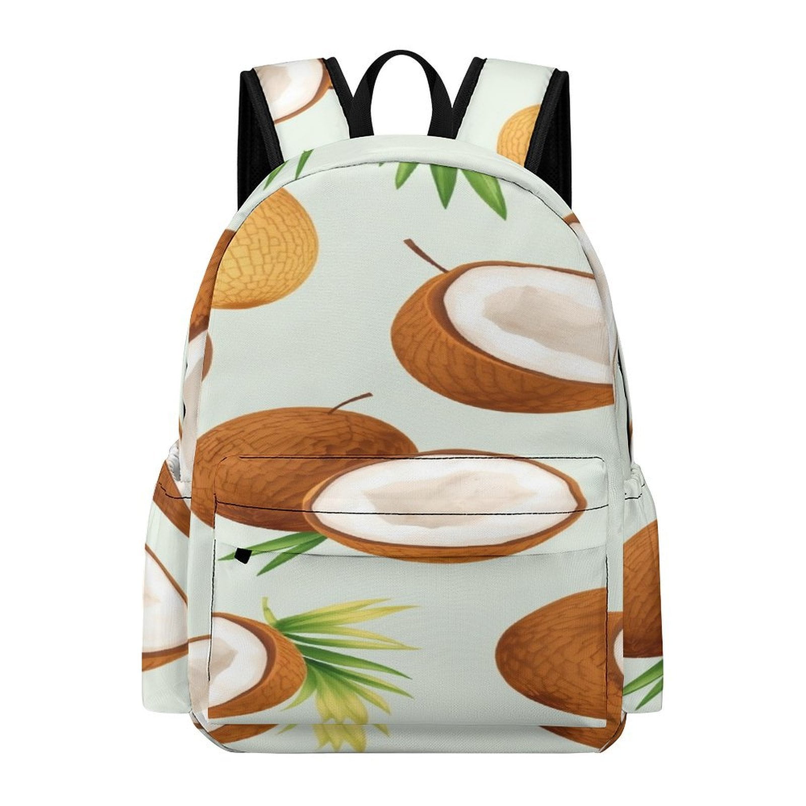 Tropical Coconut Pattern Backpack Teenagers Student School Bags Laptop ...