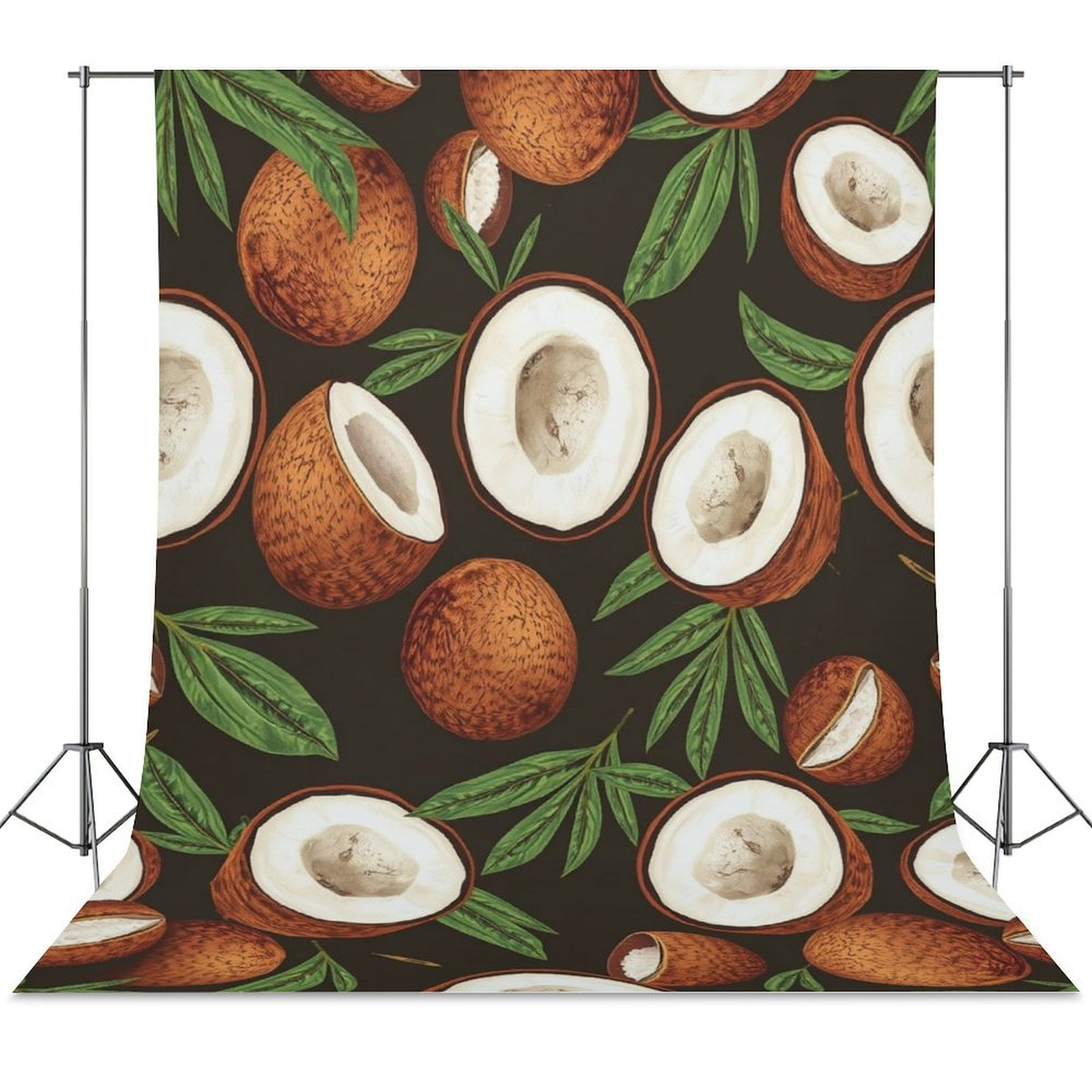 Tropical Coconut Pattern Photography Backdrops Adult Photostudio Props ...