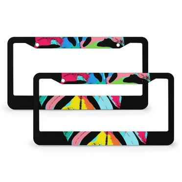 Namaste, Om Aum Yoga License Plate Tag Frame, Multiple Colors - Walmart.com