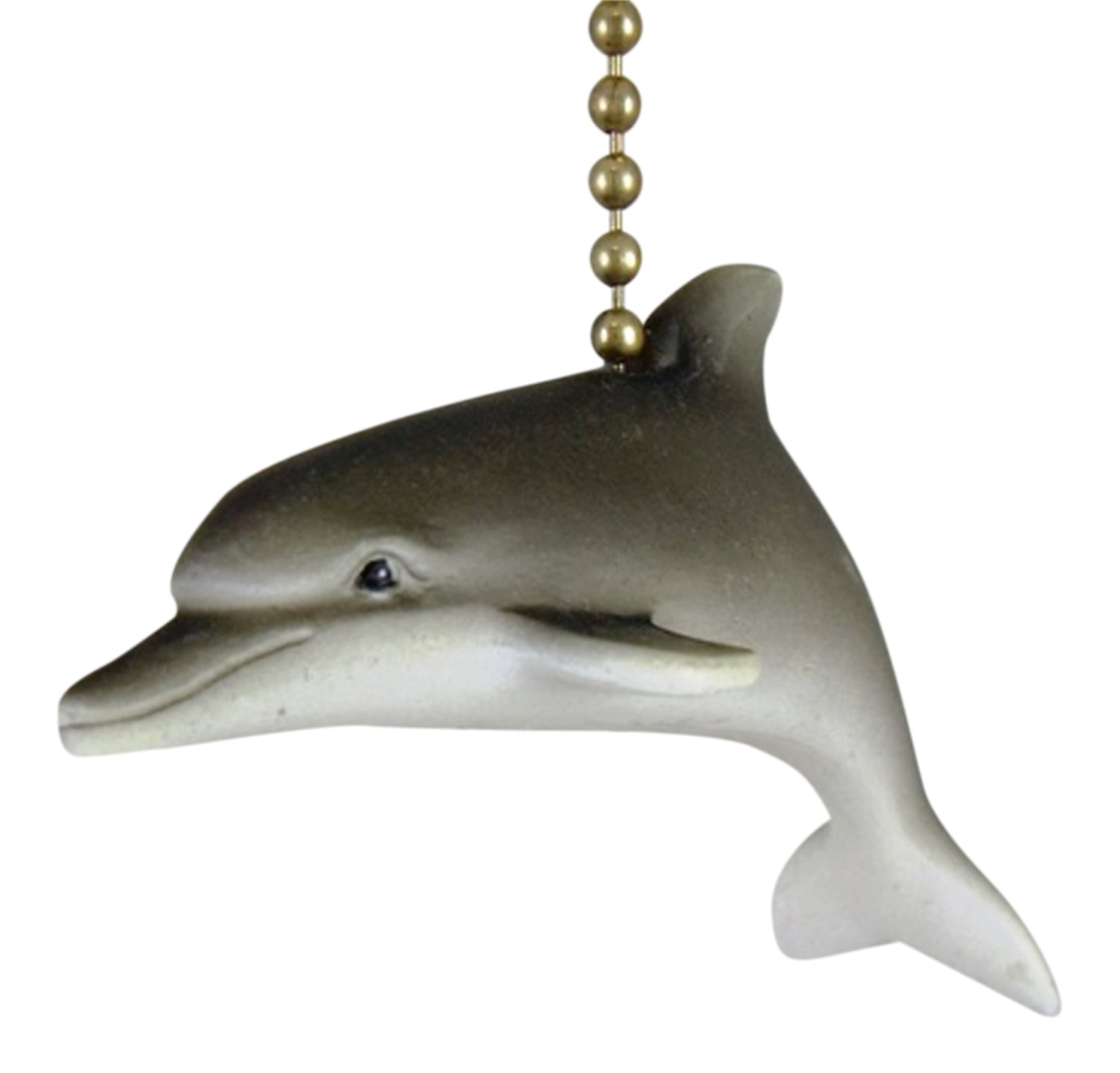 Clementine Design Tropical Dolphin Fan Light Pull, Nautical Sea Decor ...