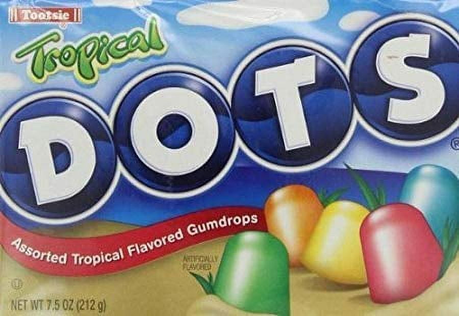 Tropical Dots Assorted Gumdrops Candy (Pack Of 3) 7.5 Oz Theater Boxes ...