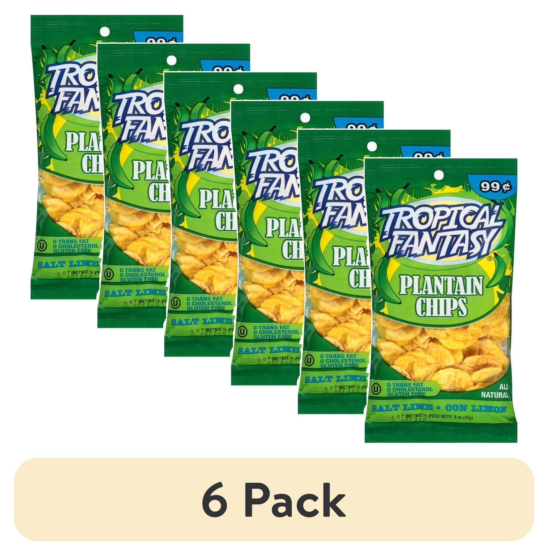 (6 pack) Tropical Fantasy Salt & Lime Chips - Walmart.com