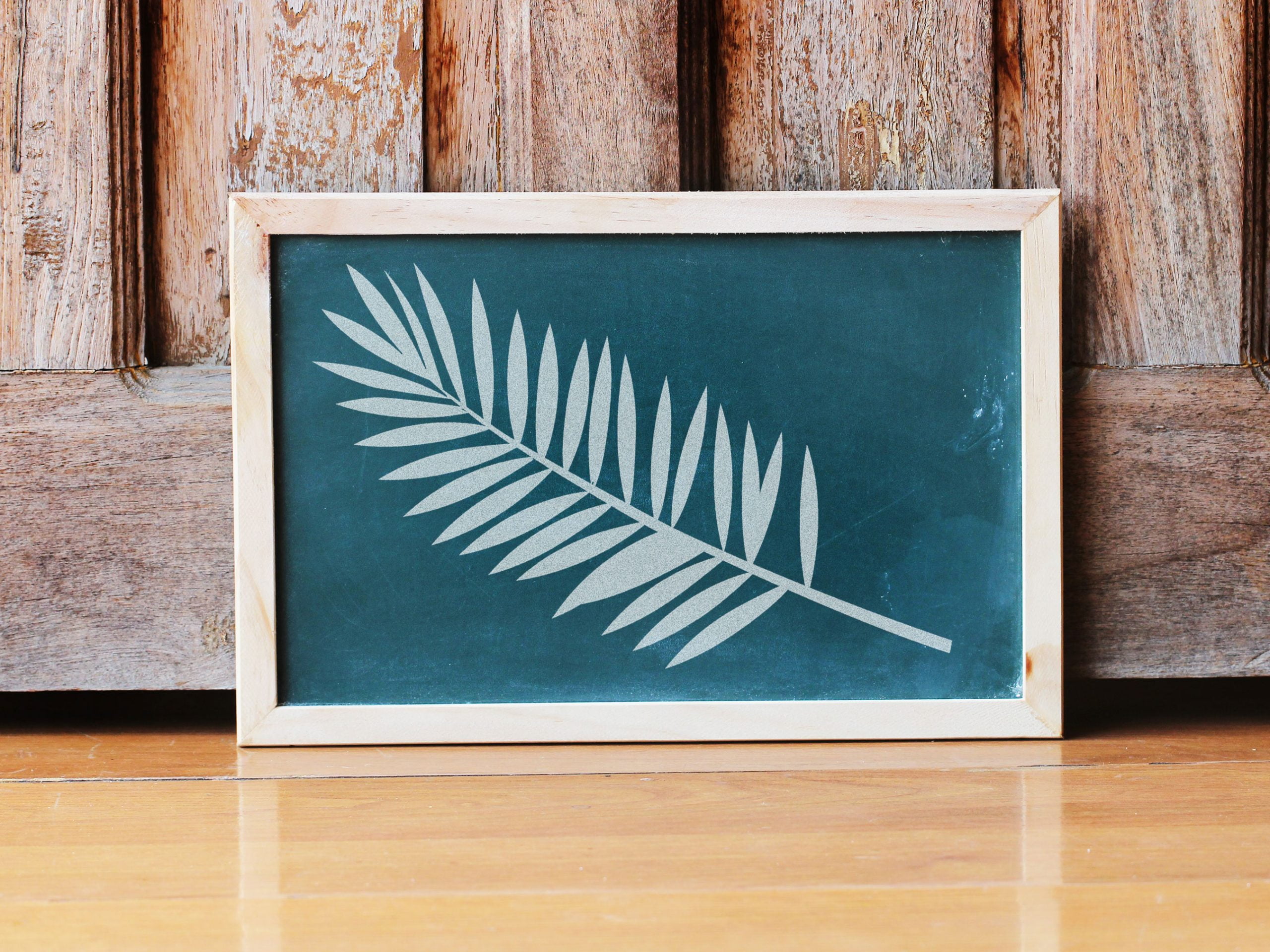 Tropical Fern Leaf Stencil - Art and Wall Stencil (20"x20") - Walmart.com