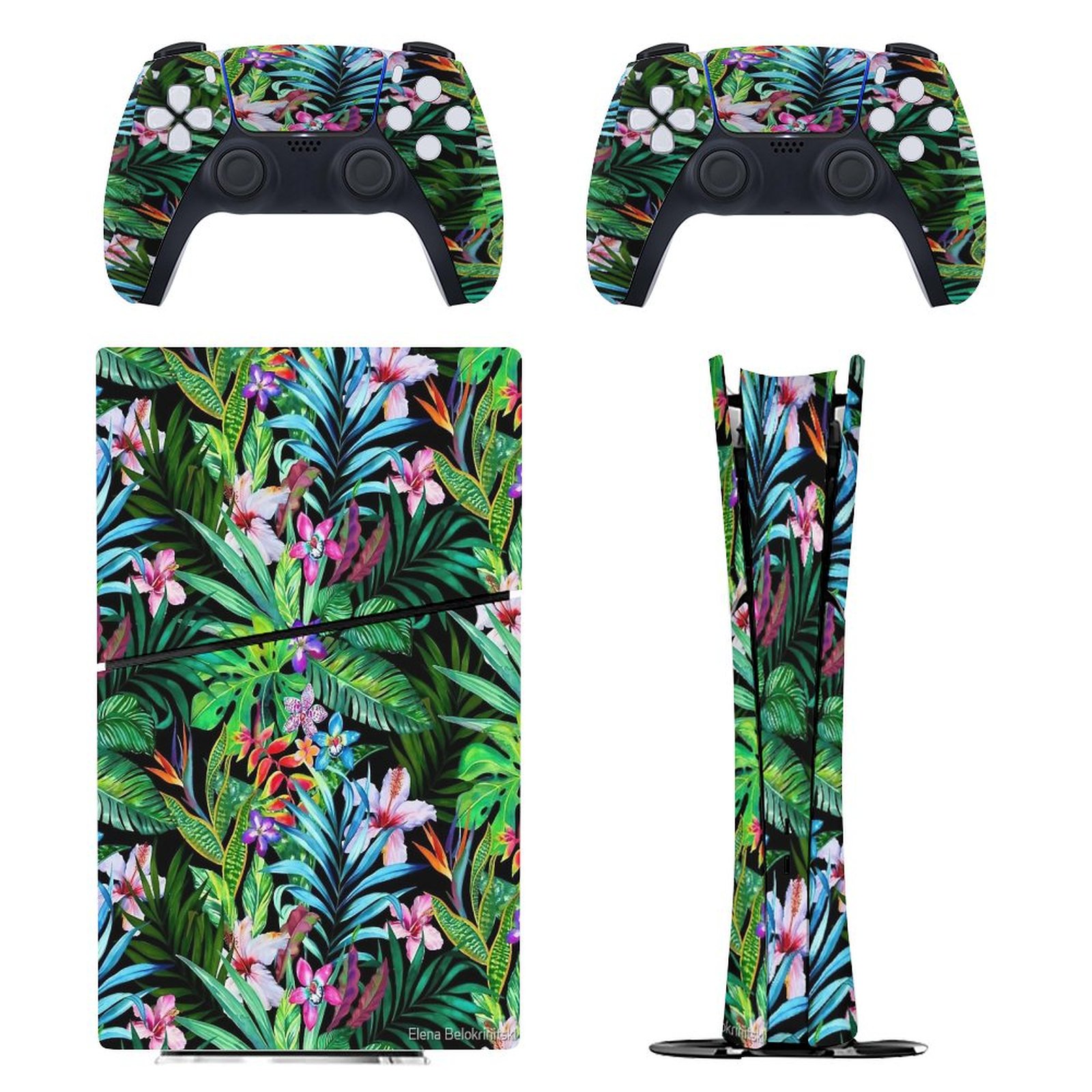 Tropical Fest PS5/PS5 Pro/PS5 Slim Digital Disc Skin Sticker For ...