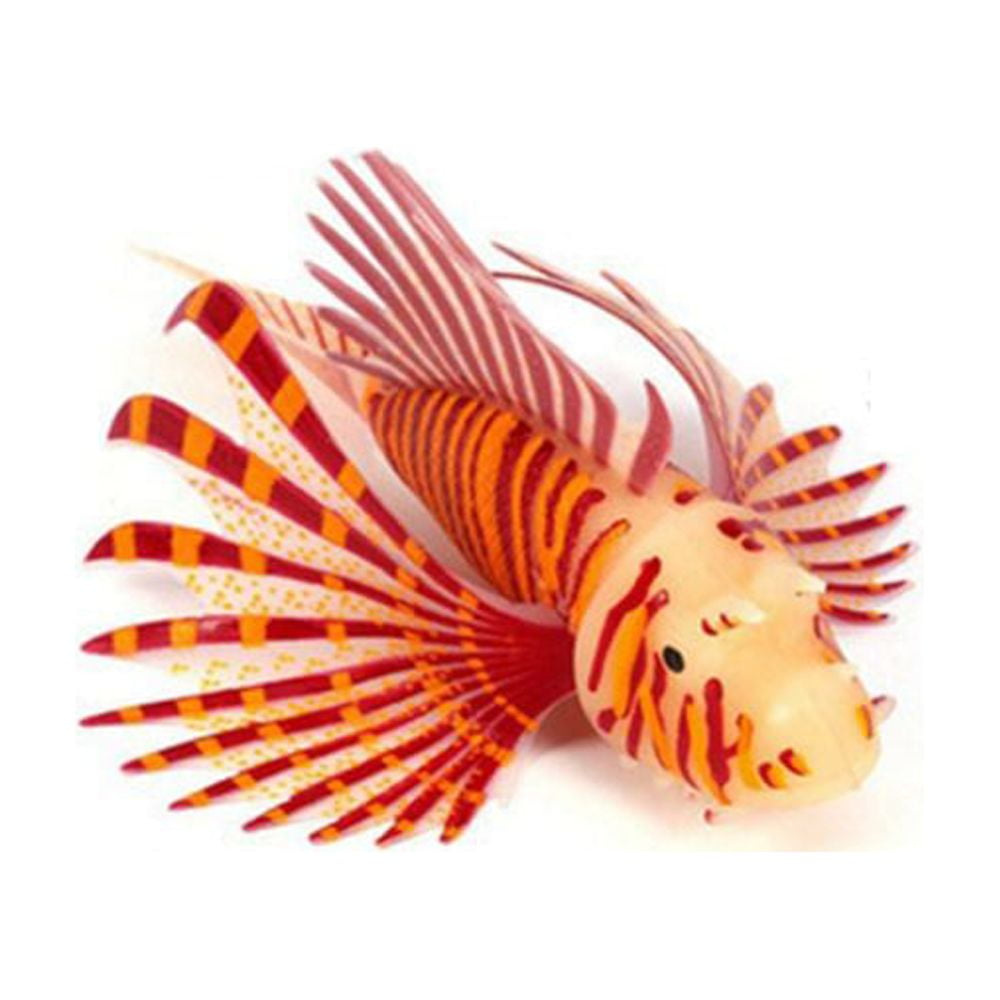Tropical Fish Glow In Dark Lionfish Simulation Fish Night Light Aquatic ...