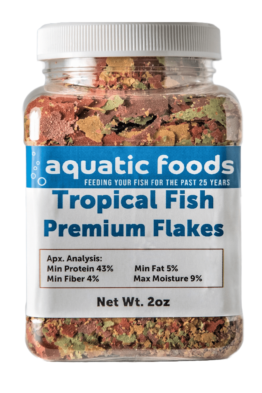 Tropical Fish Premium Flakes for All Community Tropical Fish, Cichlids ...