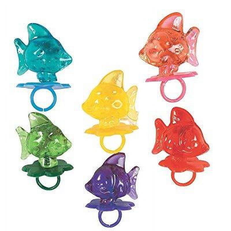 Tropical Fish Ring Suckers - Edibles - 12 Pieces - Walmart.com