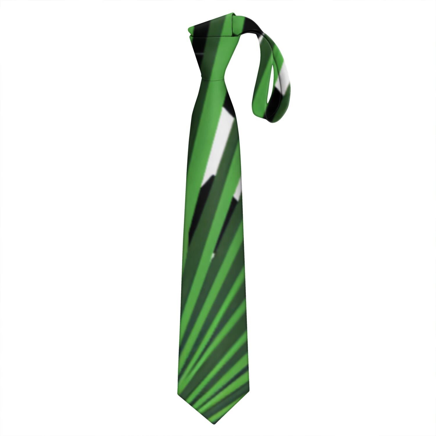 Tropical Floral Wrinkle-Resistant Tie - Smooth Satin Formal Tie for ...