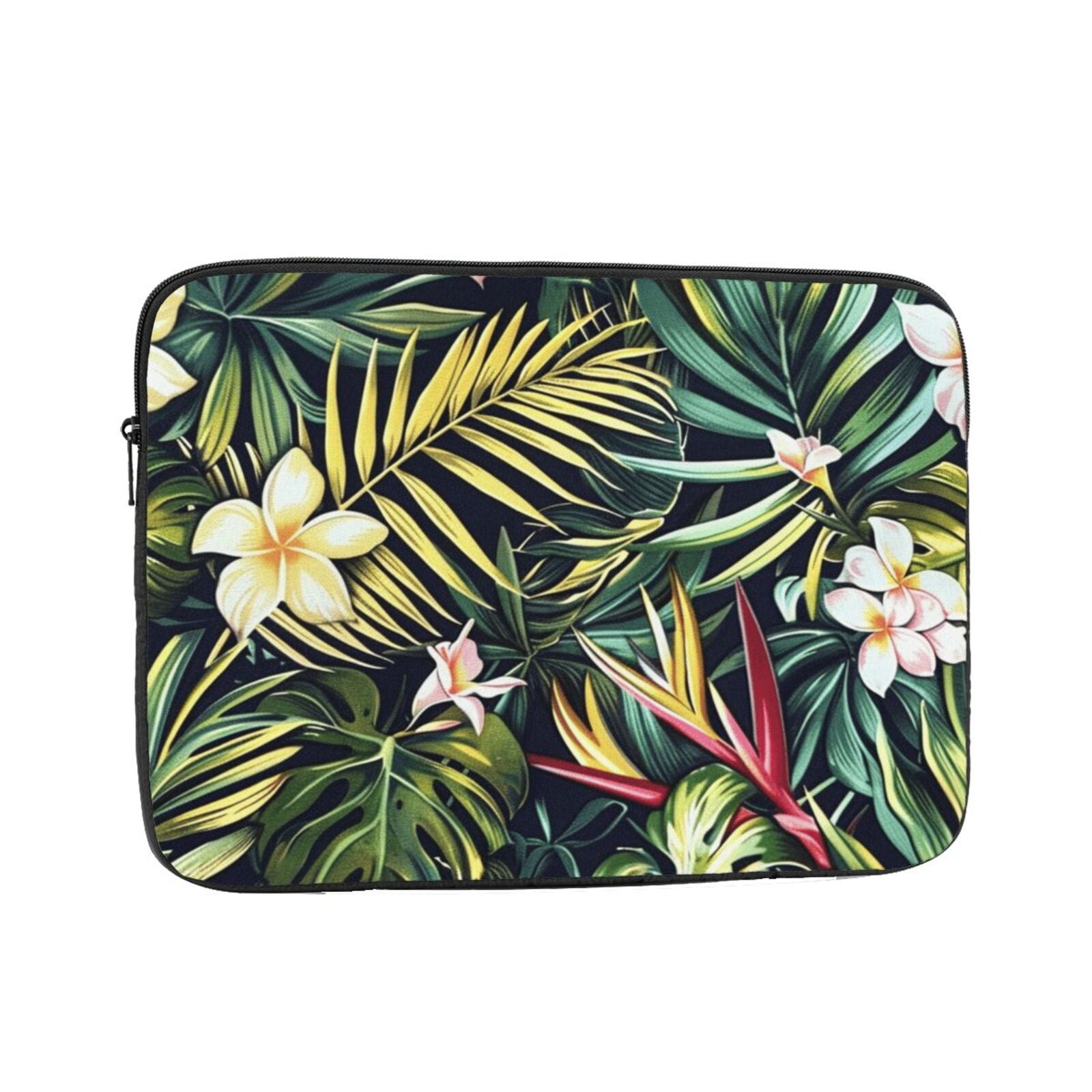 Tropical Flowers bottom rebound bubble buffer laptop interior bag ...