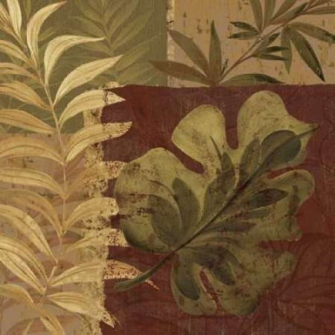 Tropical Foliage I Poster Print by Pamela Gladding - Walmart.com