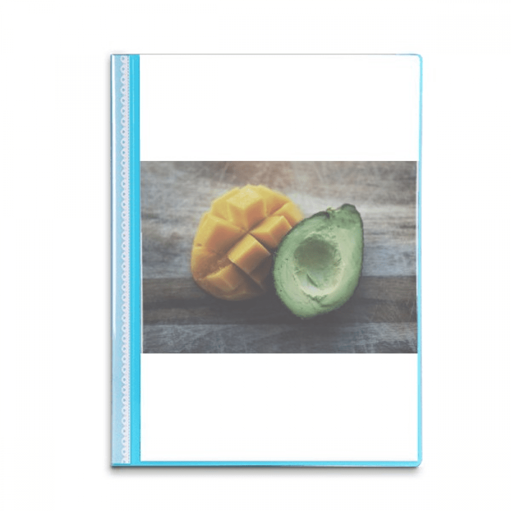 Tropical Fruit Avocado Picture Book Sheet Protectors Portfolio Binder ...