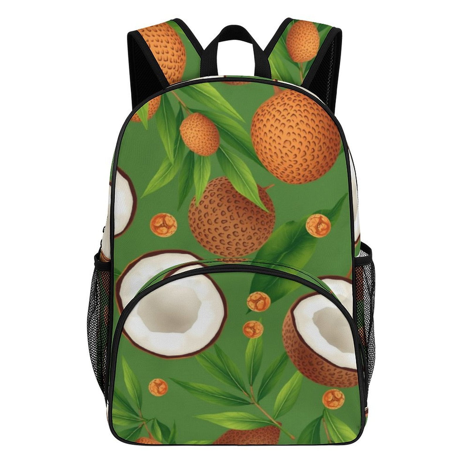 Tropical Fruit Pattern Lightweight Laptop Backpack Lightweight ...