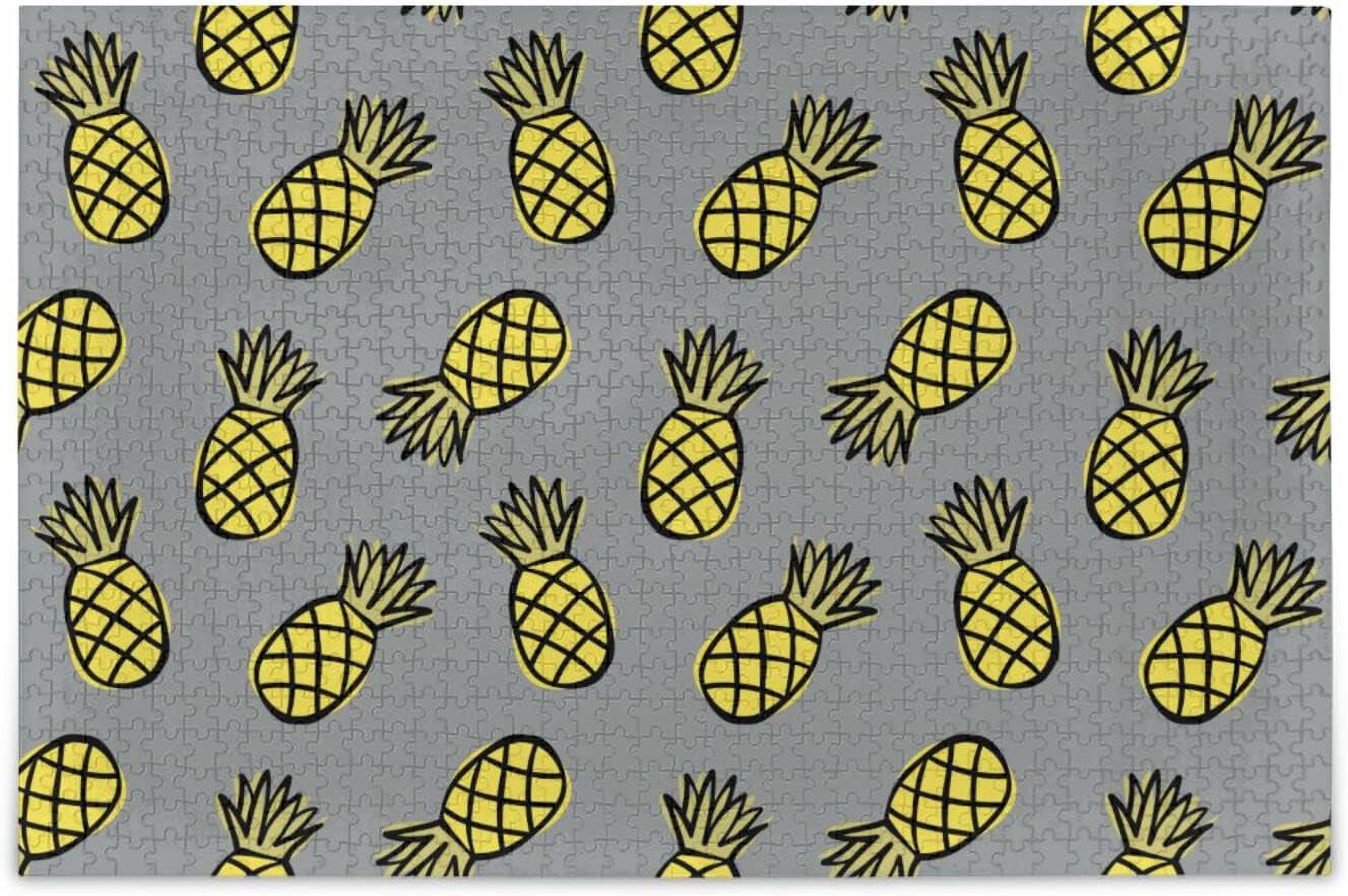 Tropical Fruits Pineapple Jigsaw Puzzles 1000 Pieces, Puzzles for ...