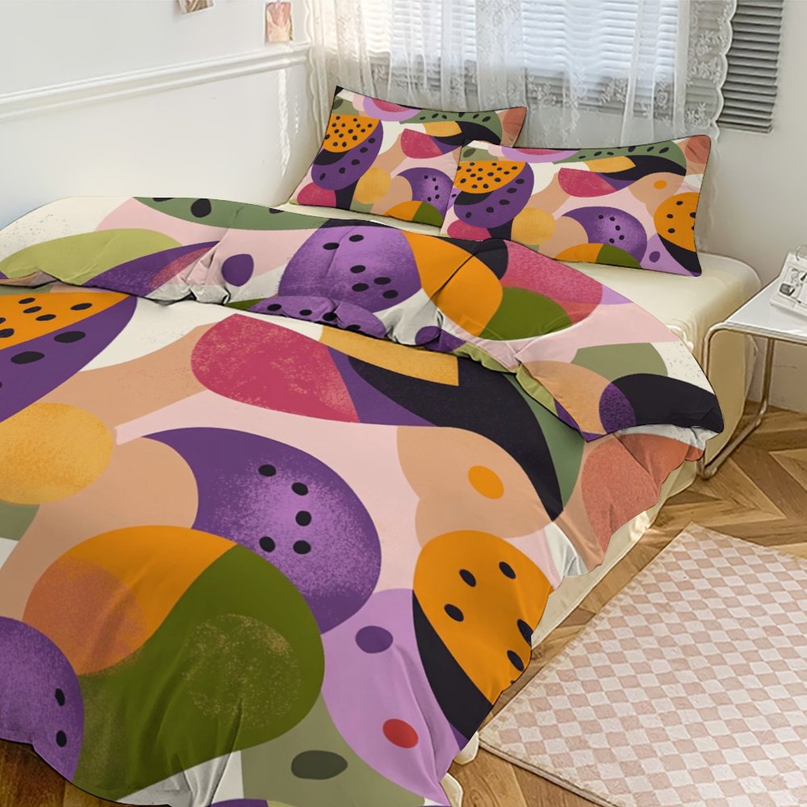Tropical Fruits with Exotic Flavors Bedding Sets Twin Duvet Cover 3 ...