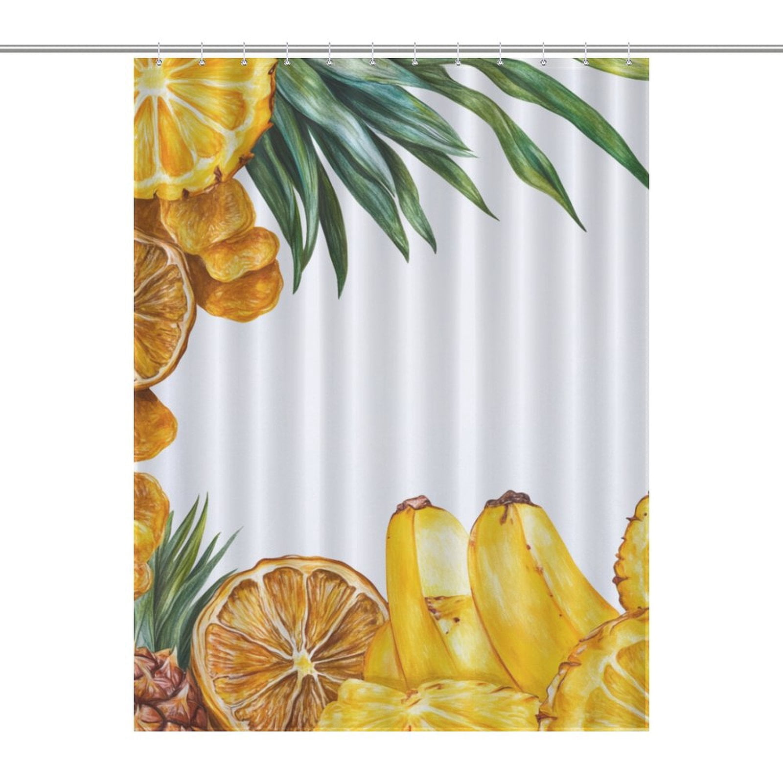Tropical Fruits with Exotic Flavors Shower Curtain , Enchanted Forest ...
