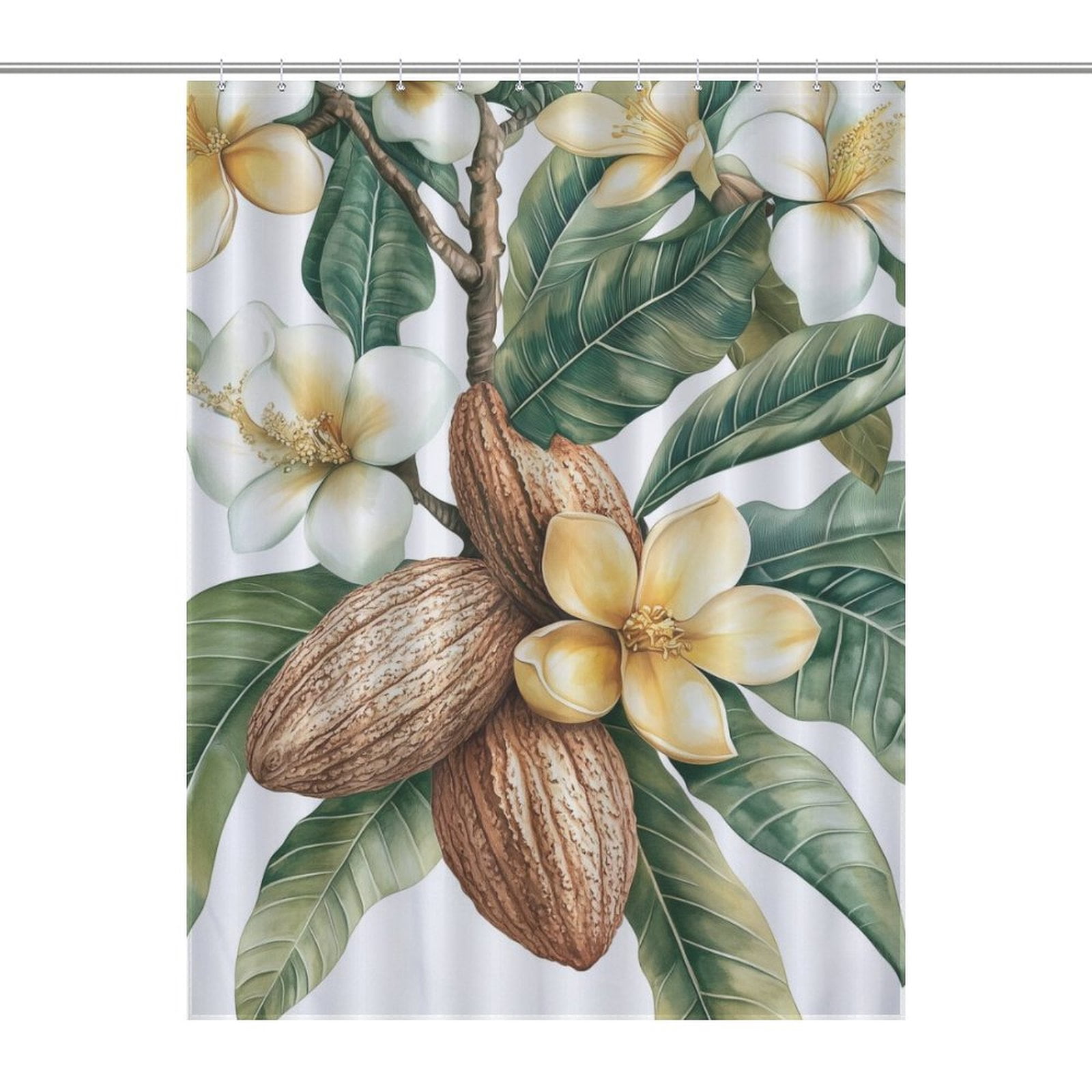 Tropical Fruits with Exotic Flavors Shower Curtain , Enchanted Forest ...