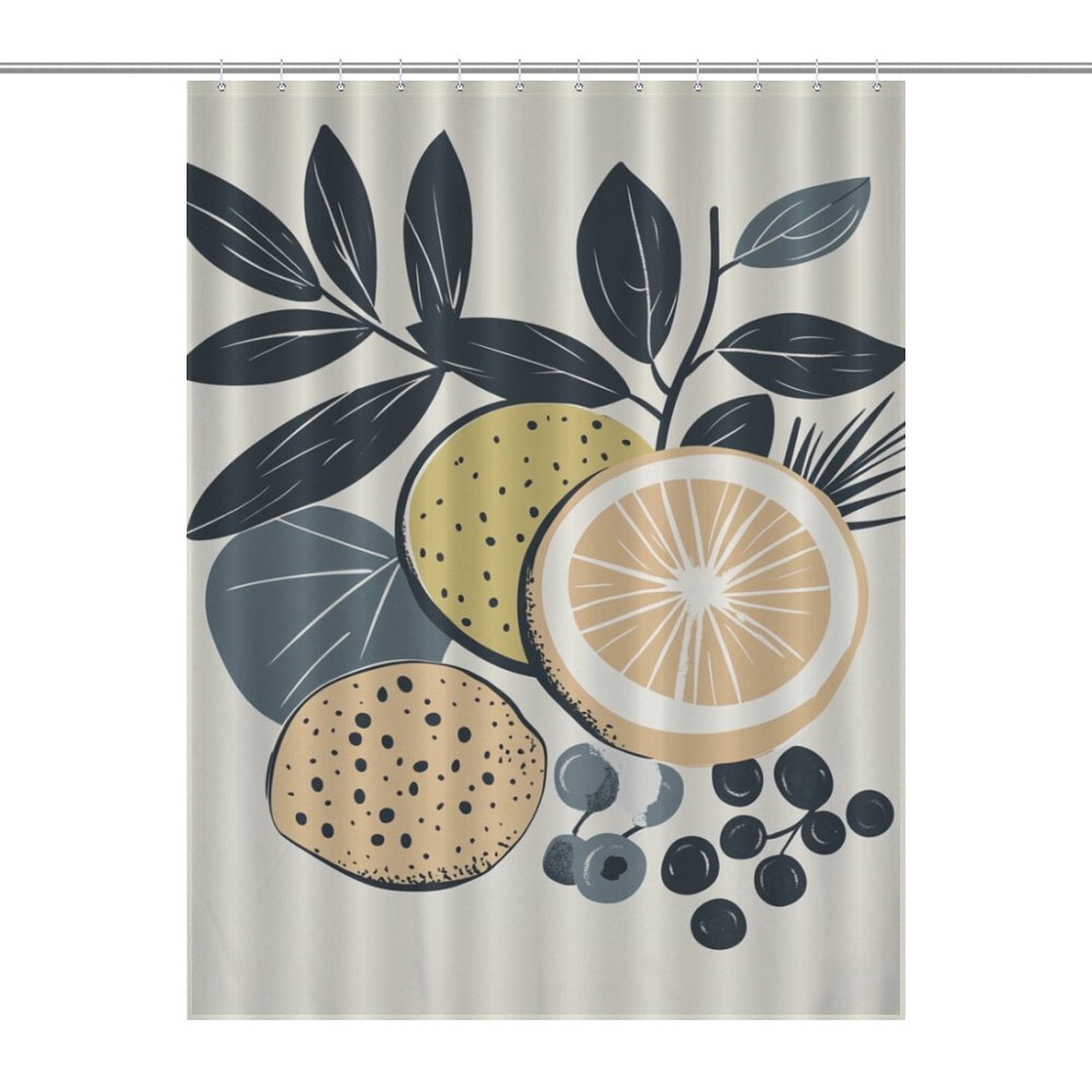 Tropical Fruits with Exotic Flavors Shower Curtain , Enchanted Forest ...