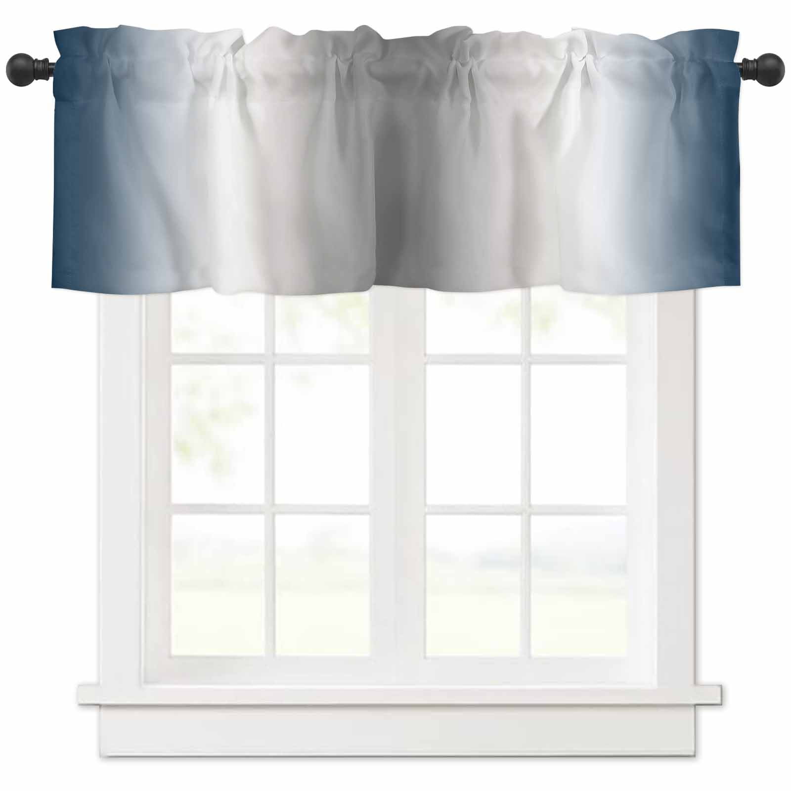 Tropical Giraffe Sloth Valances for Windows Farmhouse Kitchen Curtains ...