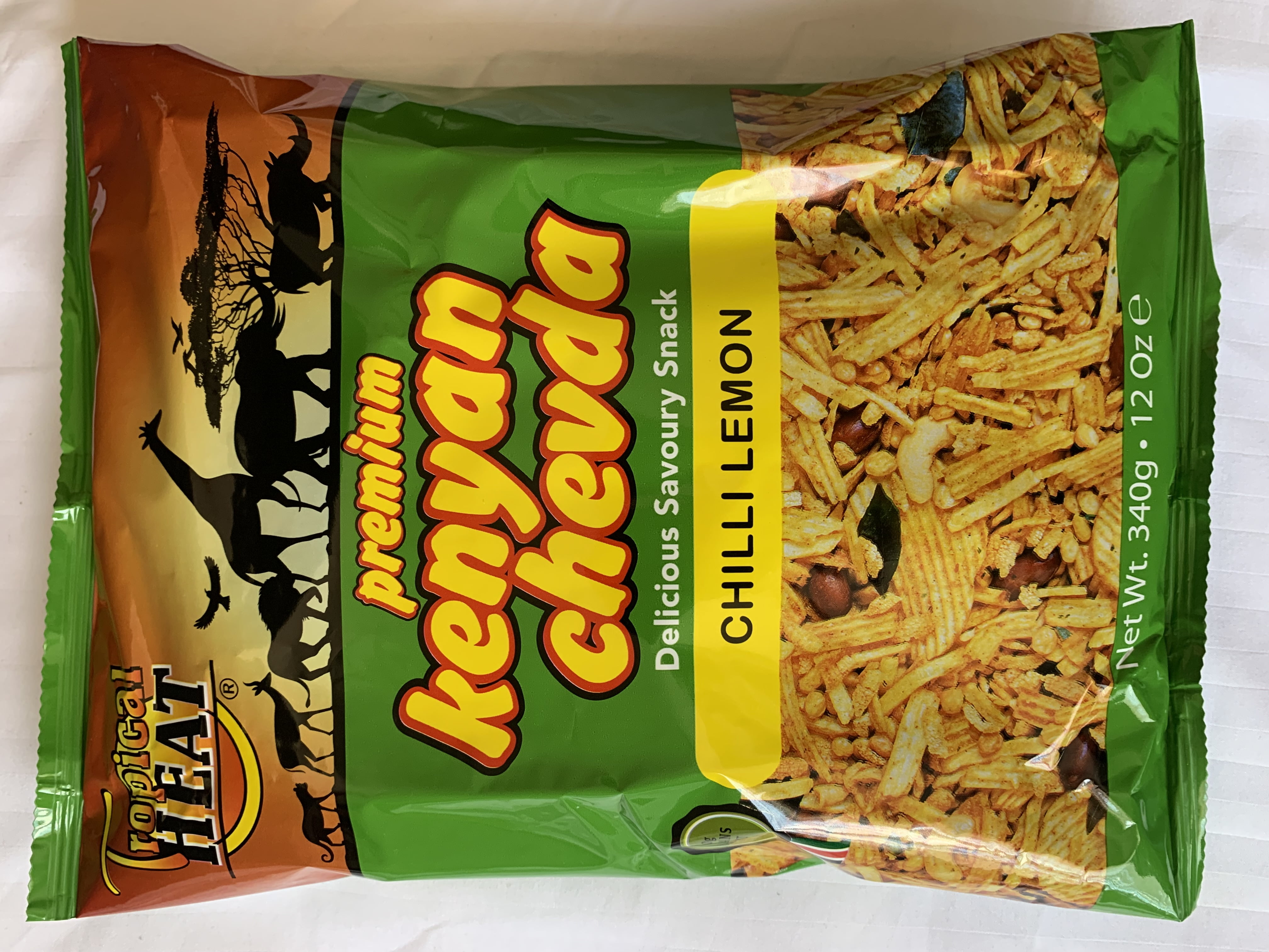 Tropical Heat Kenyan Chevda CHILLI LEMON 340 gms - Walmart.com