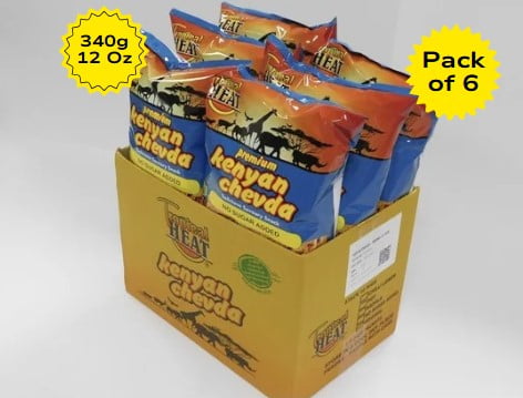 Tropical Heat Kenyan Chevda - No Sugar Added Flavor - Value Pack 6 ...