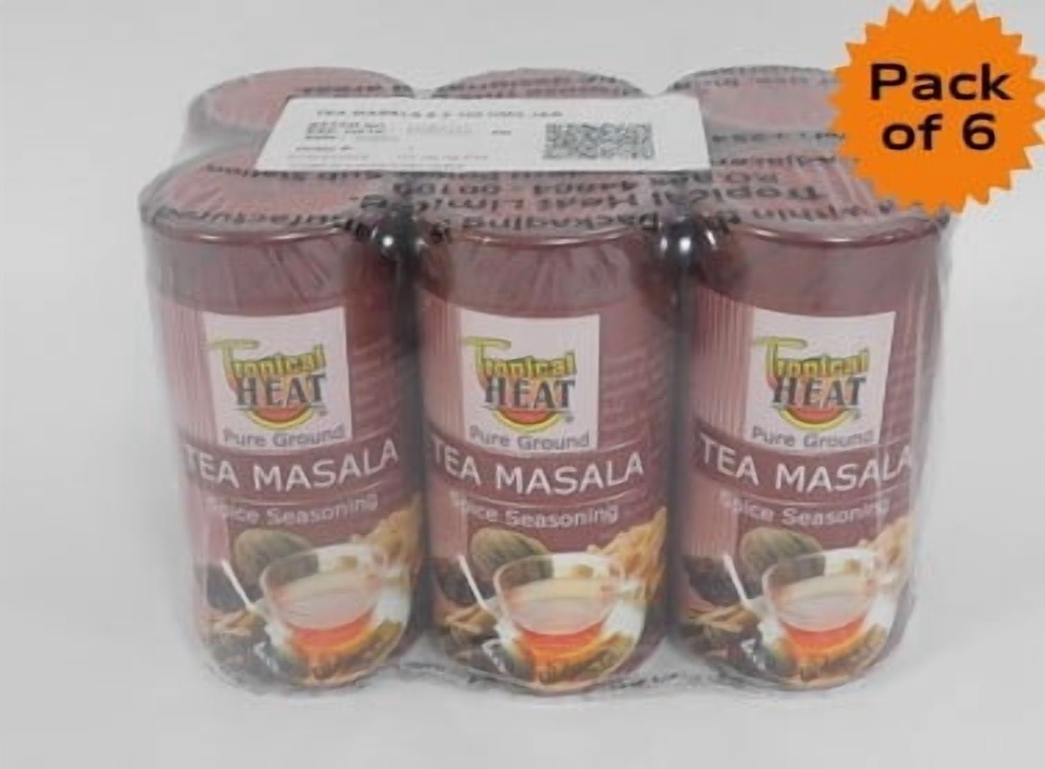 Tropical Heat - Tea Masala 6 Count Value Pack 100gx6 - Walmart.com