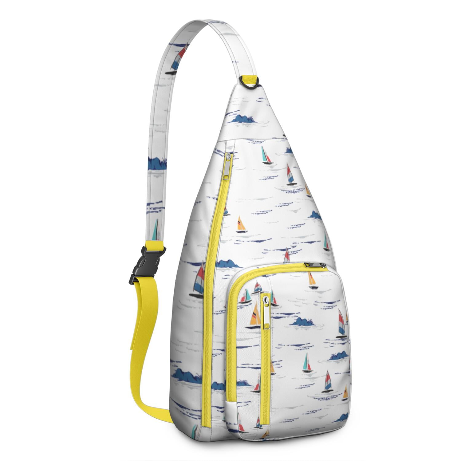 Tropical Island Sling Backpack – Boho Safari Jungle Crossbody Daypack ...