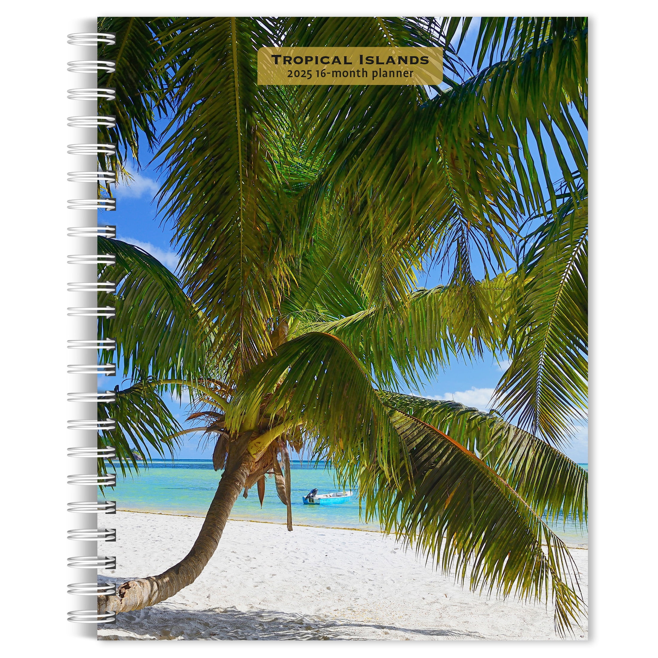 Tropical Islands | 2025 6x7.75" Engagement Planner Calendar ...