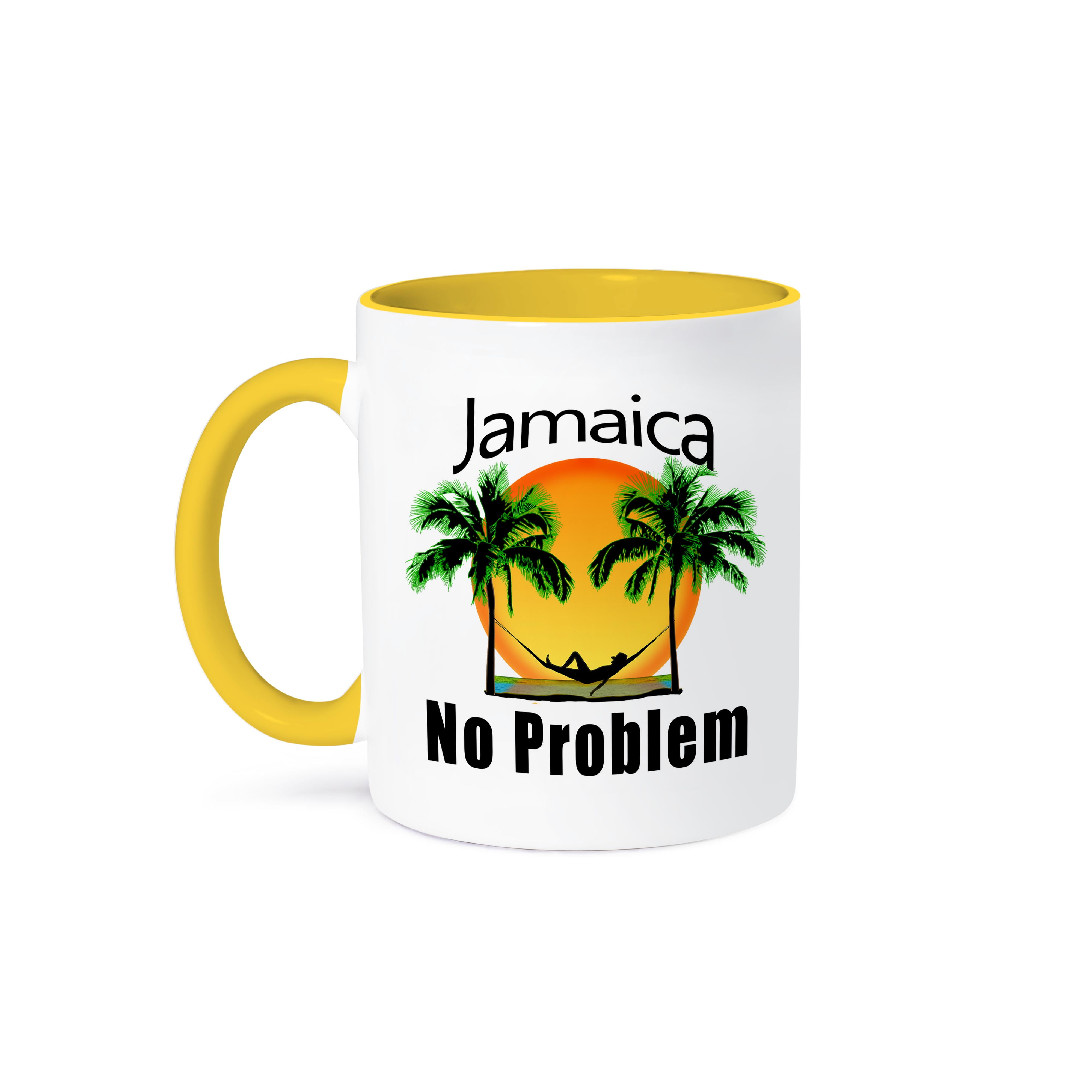 3dRose, Tropical Jamaica No Problem Caribbean island beach design ...