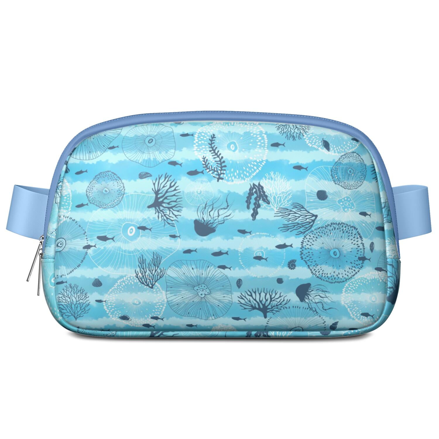 Tropical Jellyfish Fanny Pack for Women – Cute Cartoon Marine Life ...