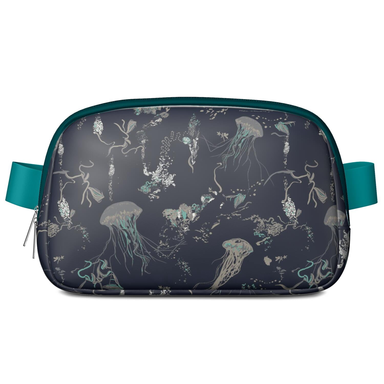 Tropical Jellyfish Fanny Pack for Women – Cute Cartoon Marine Life ...