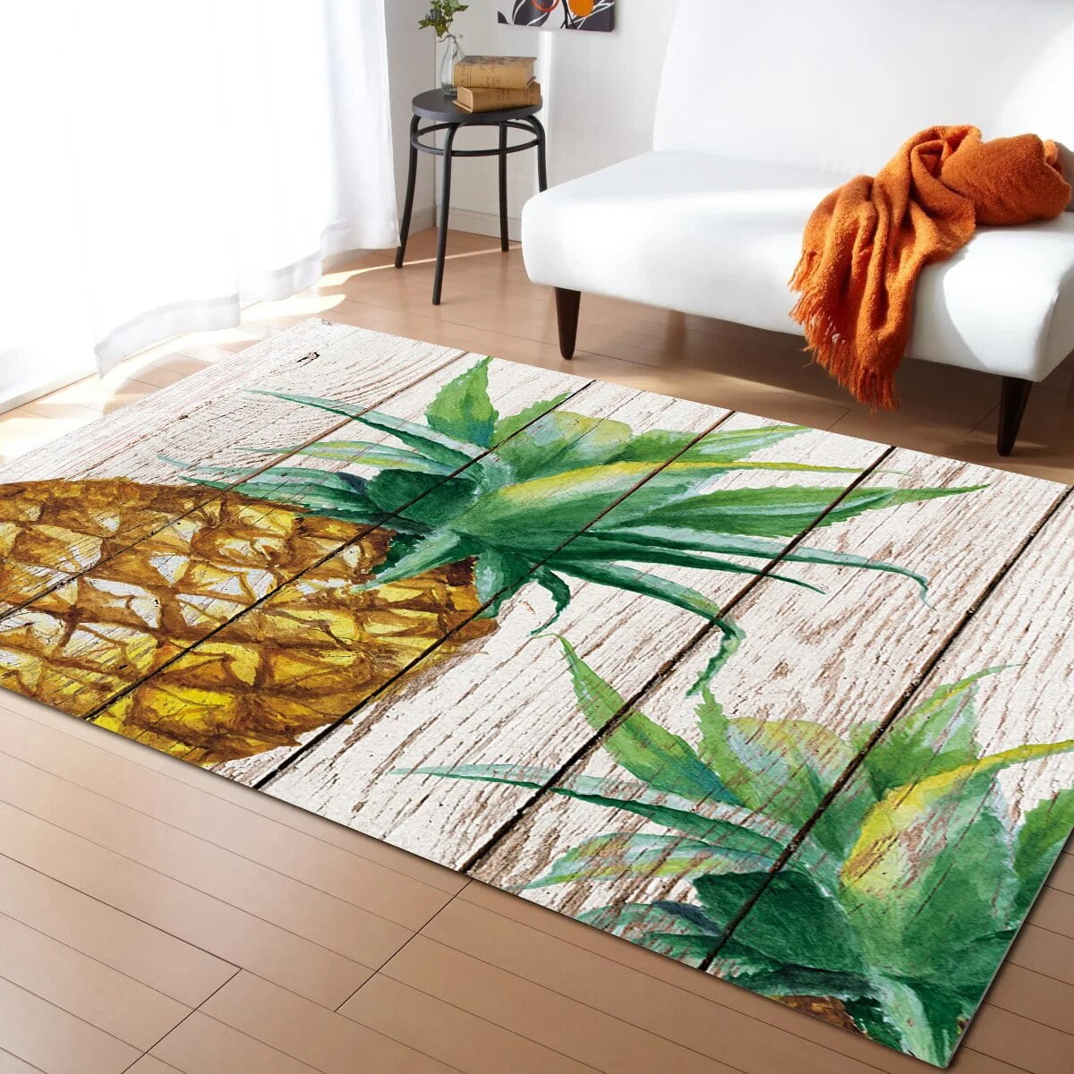 Tropical Jungle Leaves Carpets for Living Room Bedroom Household ...
