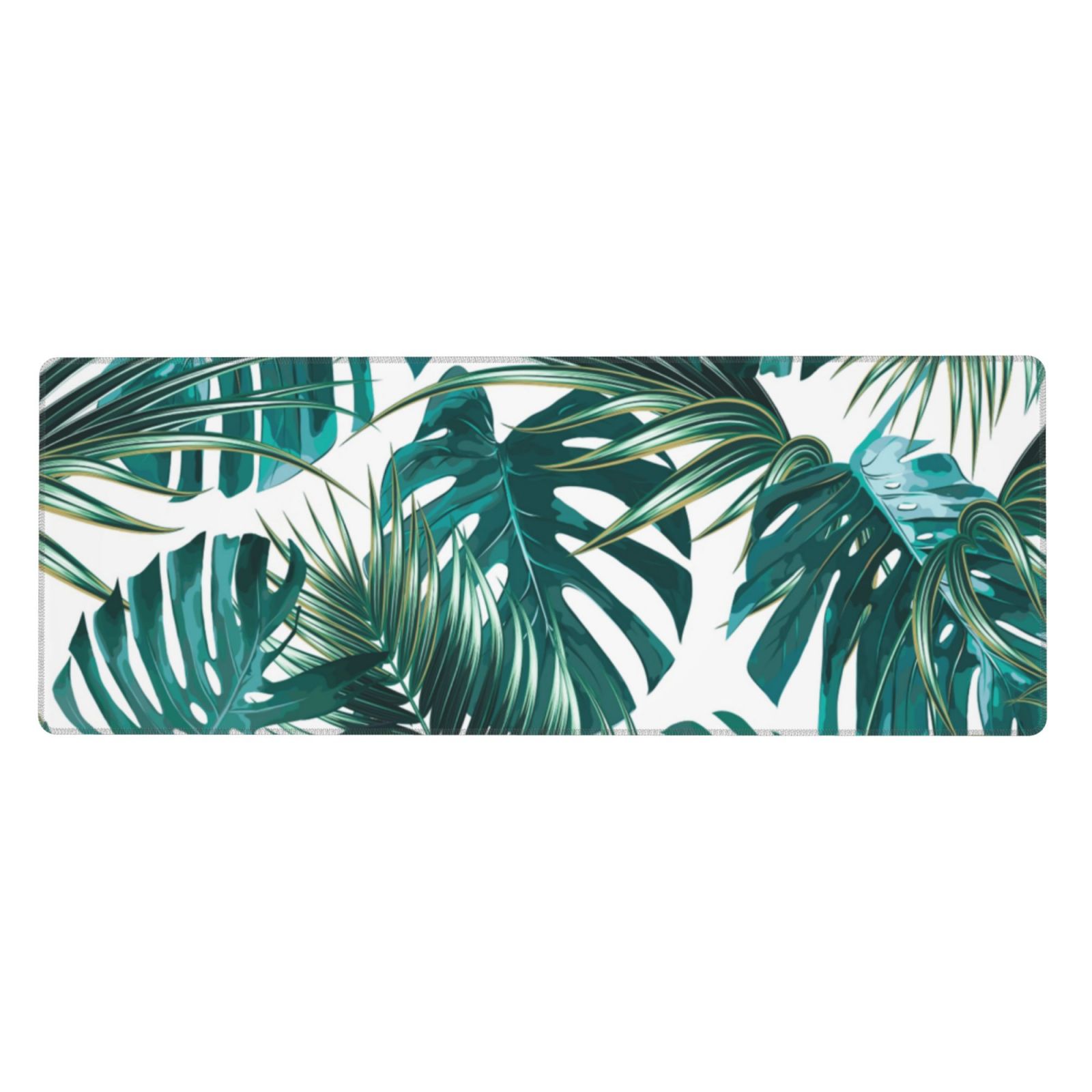 Tropical Jungle Palm Leaf Mousepad Large Mouse Pad Desk Pad Computer ...