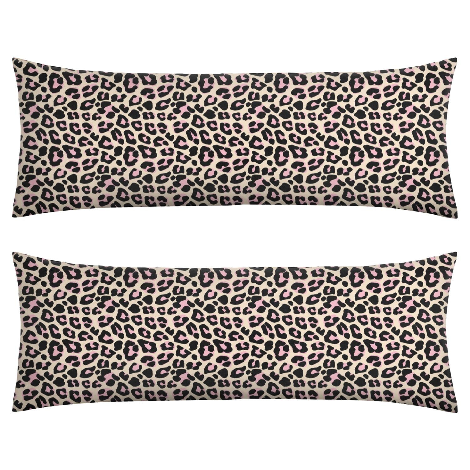 Tropical Leopard Lumbar Pillow Cover - Bold Spot Pattern, Vibrant ...