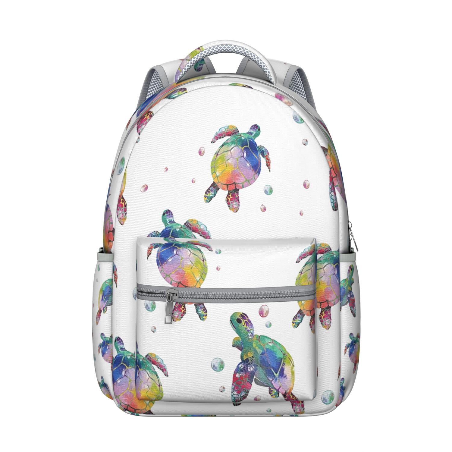 Tropical Marine Life Waterproof Backpack - Stylish Student Backpack ...
