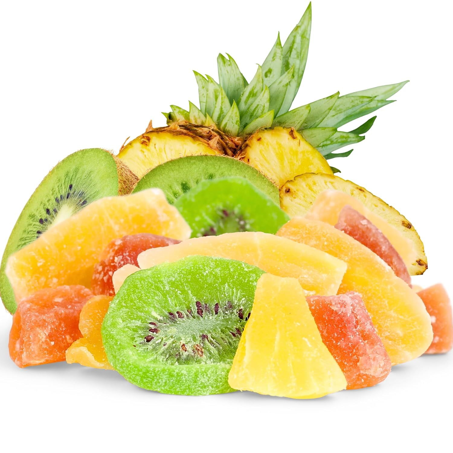Tropical Mixed Dried Fruit Chunks – by LMHF, 2 lbs Bulk | All Natural ...