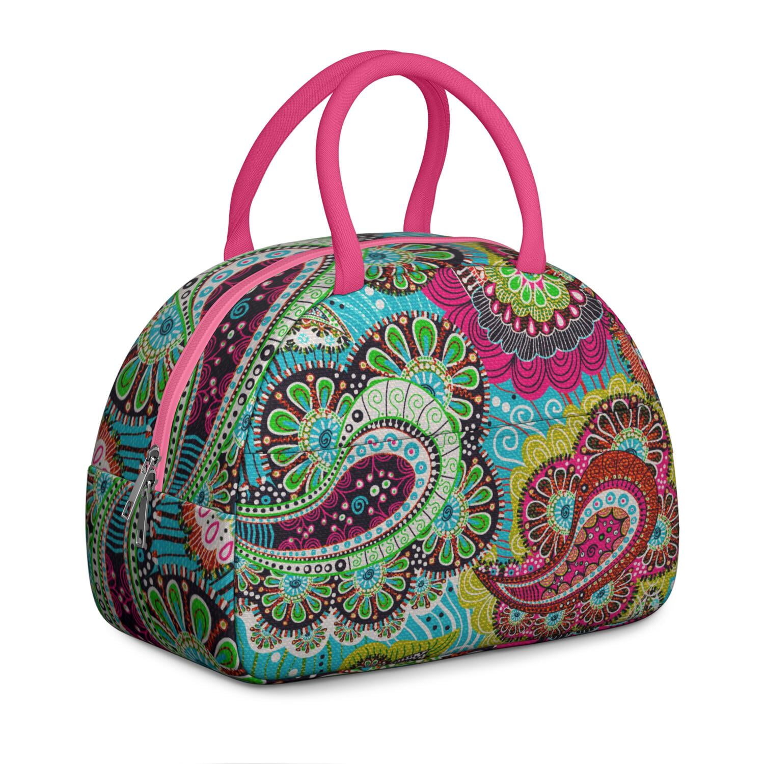 Tropical Paisley Lunch Box - Lush Jungle Color Palette, Leakproof ...