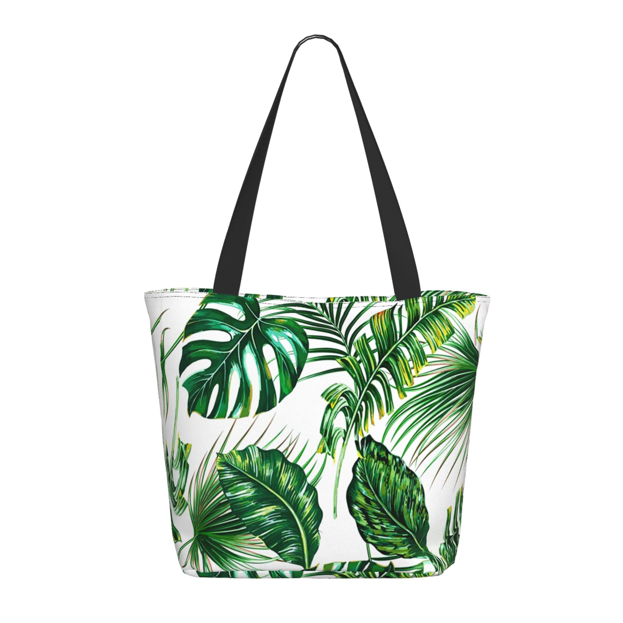 Tropical Palm Leaves Monstera Jungle Leaf The Arts Tropic Nature Bag ...