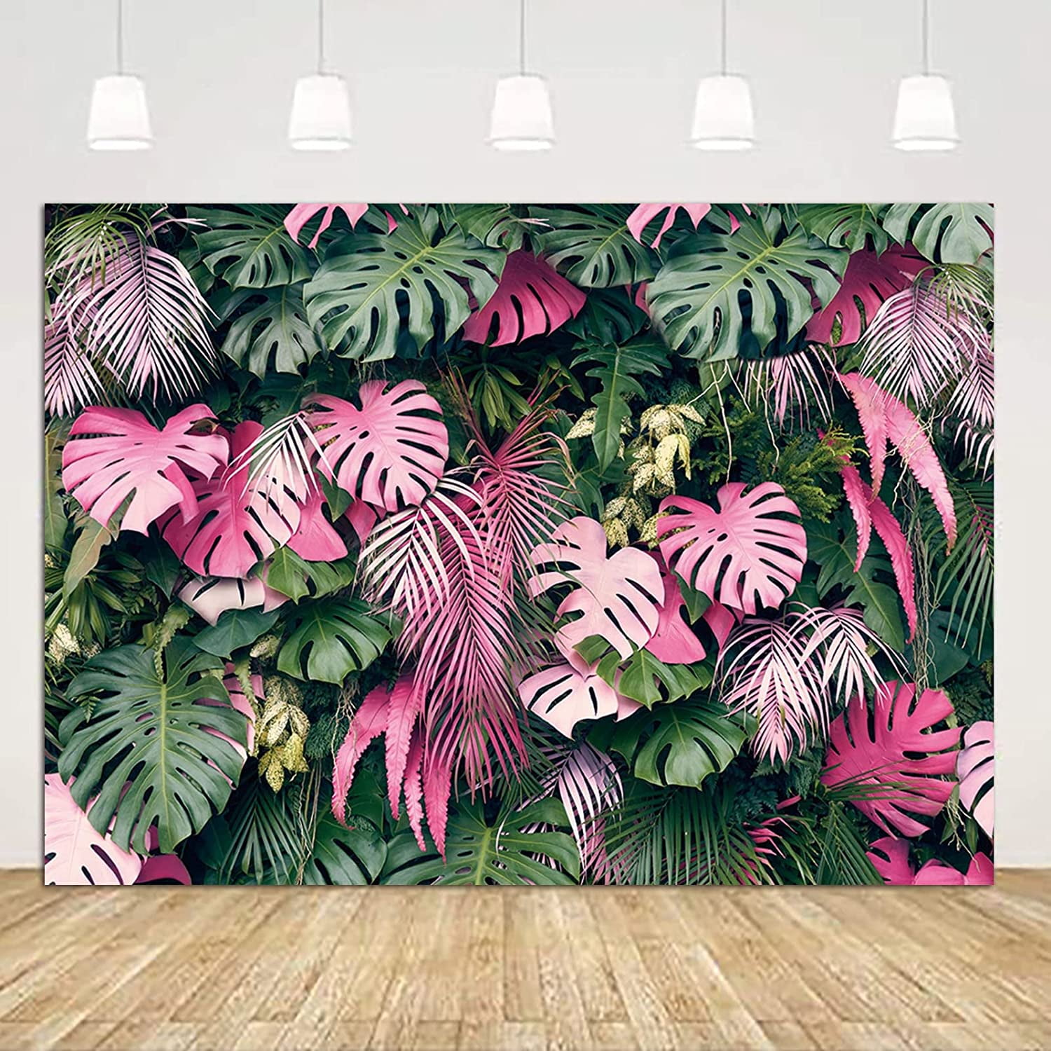 Tropical Palm Leaves Picture Photography Backdrop 7x5ft for Hawaiian ...