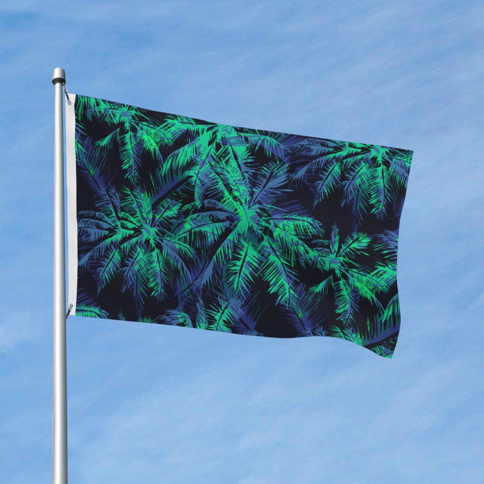 Tropical Palm Tree Banner 3x5 Ft Flag,Double Sided Printed Flag Indoor Outdoor - Walmart.com