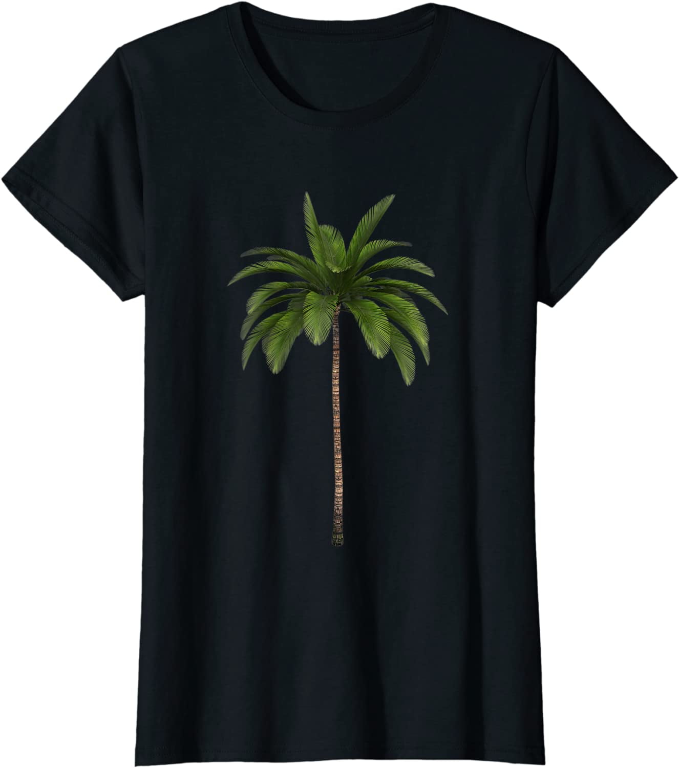 Tropical Palm Tree T-Shirt - Walmart.com