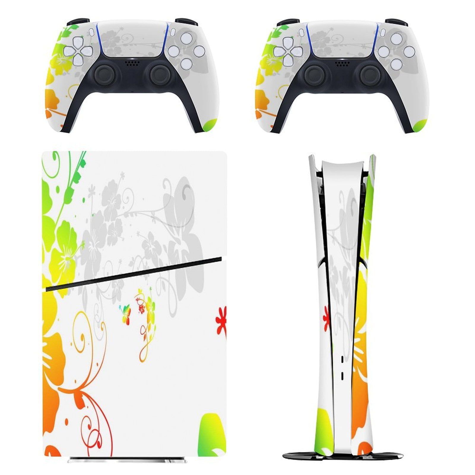 Tropical, Patterned, Exotic PS5/PS5 Slim Digital Disc Skin Sticker For ...