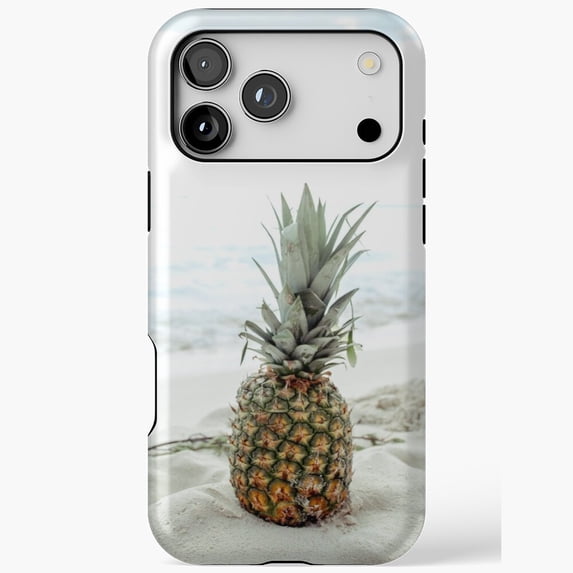 Tropical Pineapple Beach for iPhone Case 11 through 17 Pro Max Summer ...