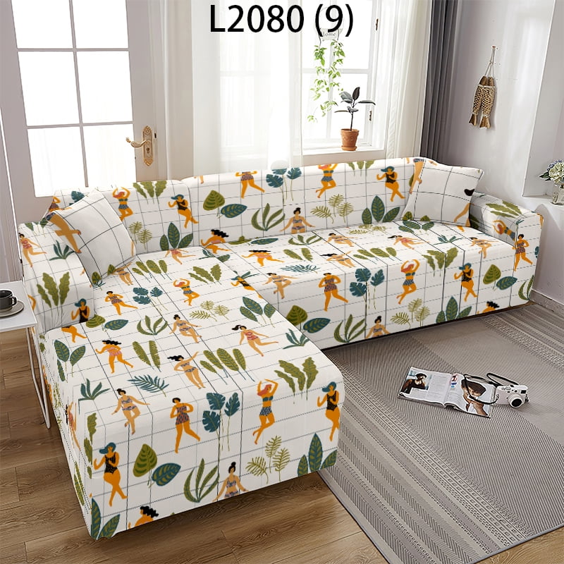 Tropical Pineapple Elastic Sofa Covers for Living Room Stretch Couch ...