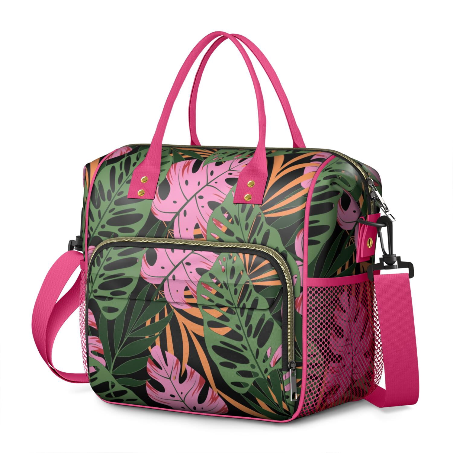 Tropical Plant Large Insulated Tote - Vibrant Leakproof Lunch Box for ...