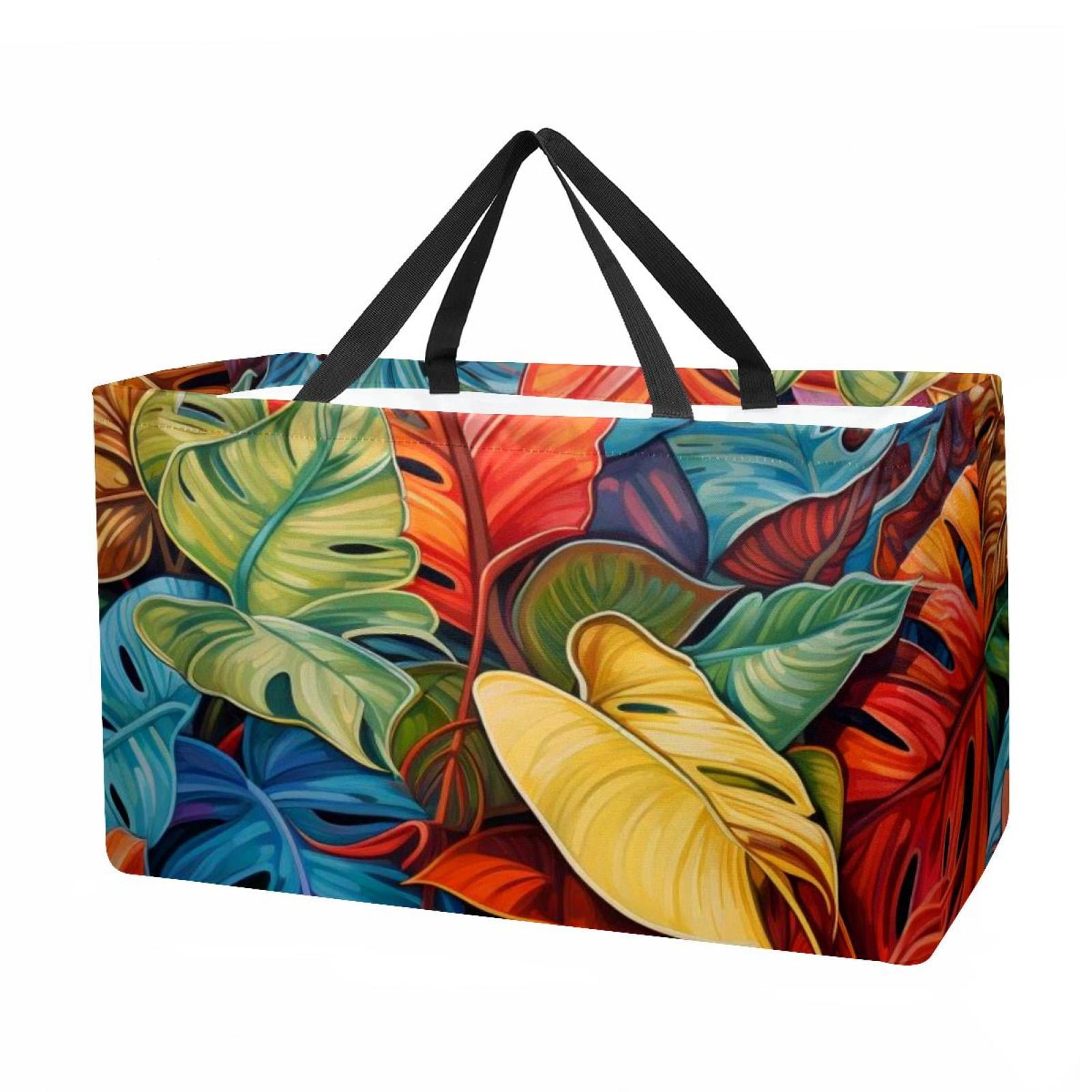 Tropical Plants Large Capacity Foldable Oxford Cloth Decorative Box ...