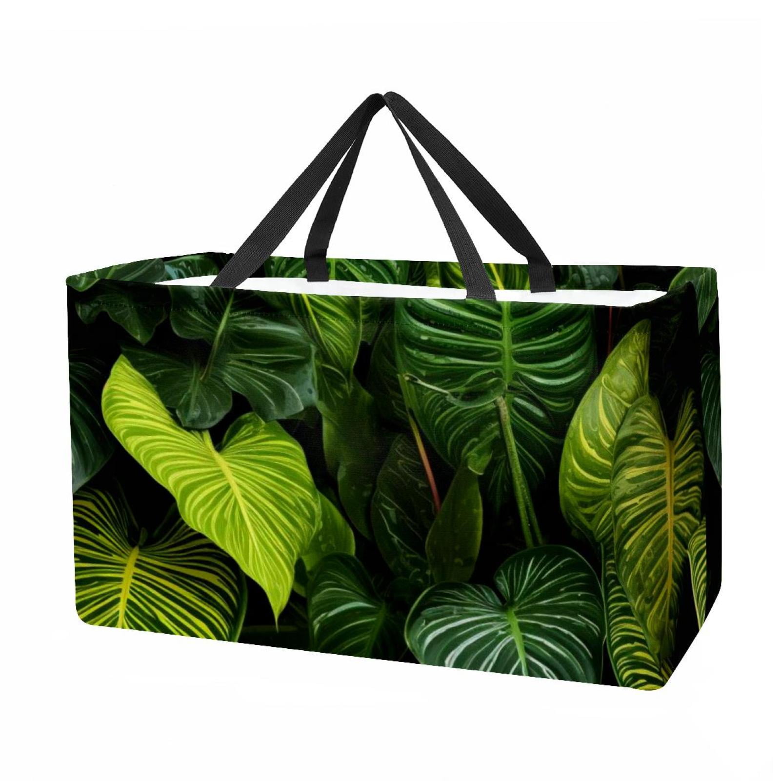 Tropical Plants Large Foldable Oxford Cloth Storage Bin - Decorative ...